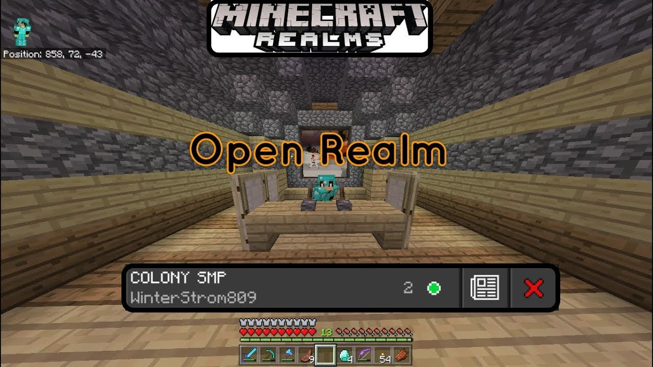 Minecraft Realms !!! Open Realm Colony SMP !!! - YouTube