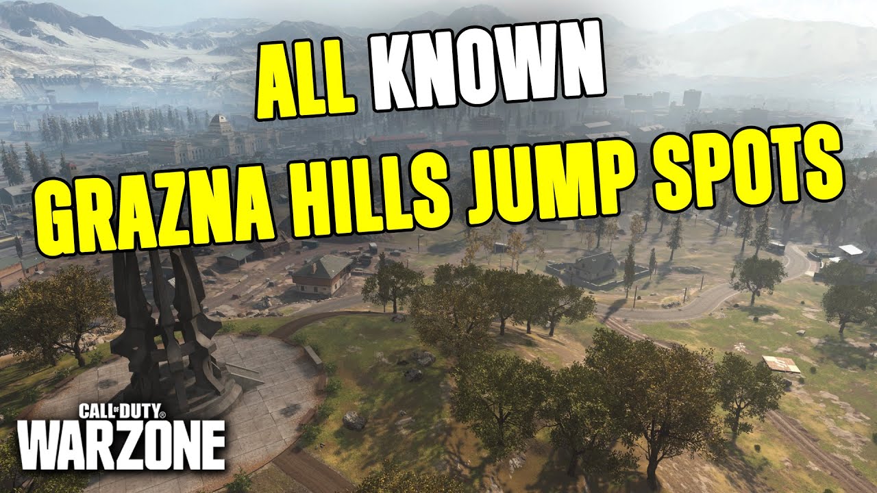 All Known Grazna Hills Jump Spots | Call of Duty: Warzone - YouTube