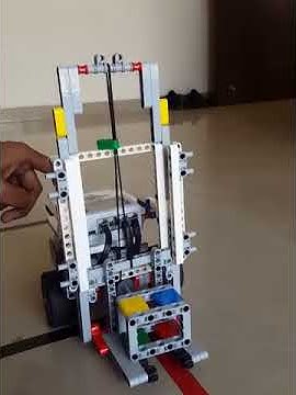 Manual Forklift made with Lego Ev3 Mindstorms . - YouTube