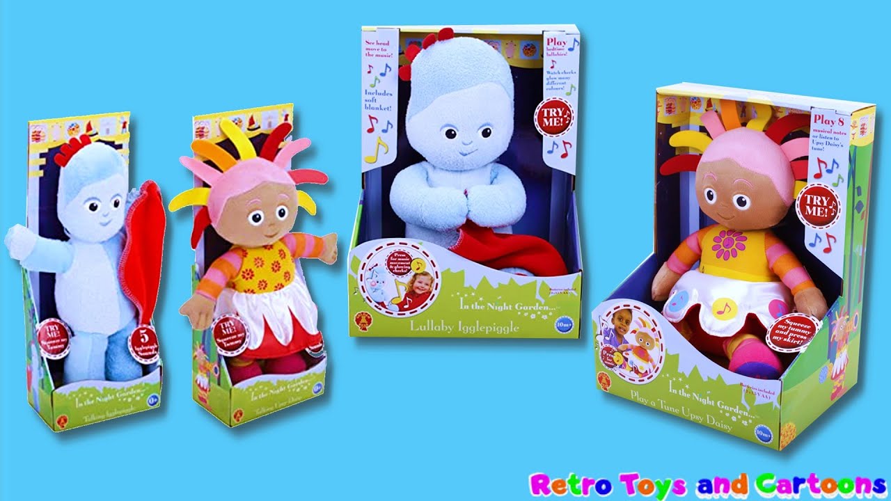 In the Night Garden Talking Iggle Piggle Upsy Daisy Commercial Retro ...
