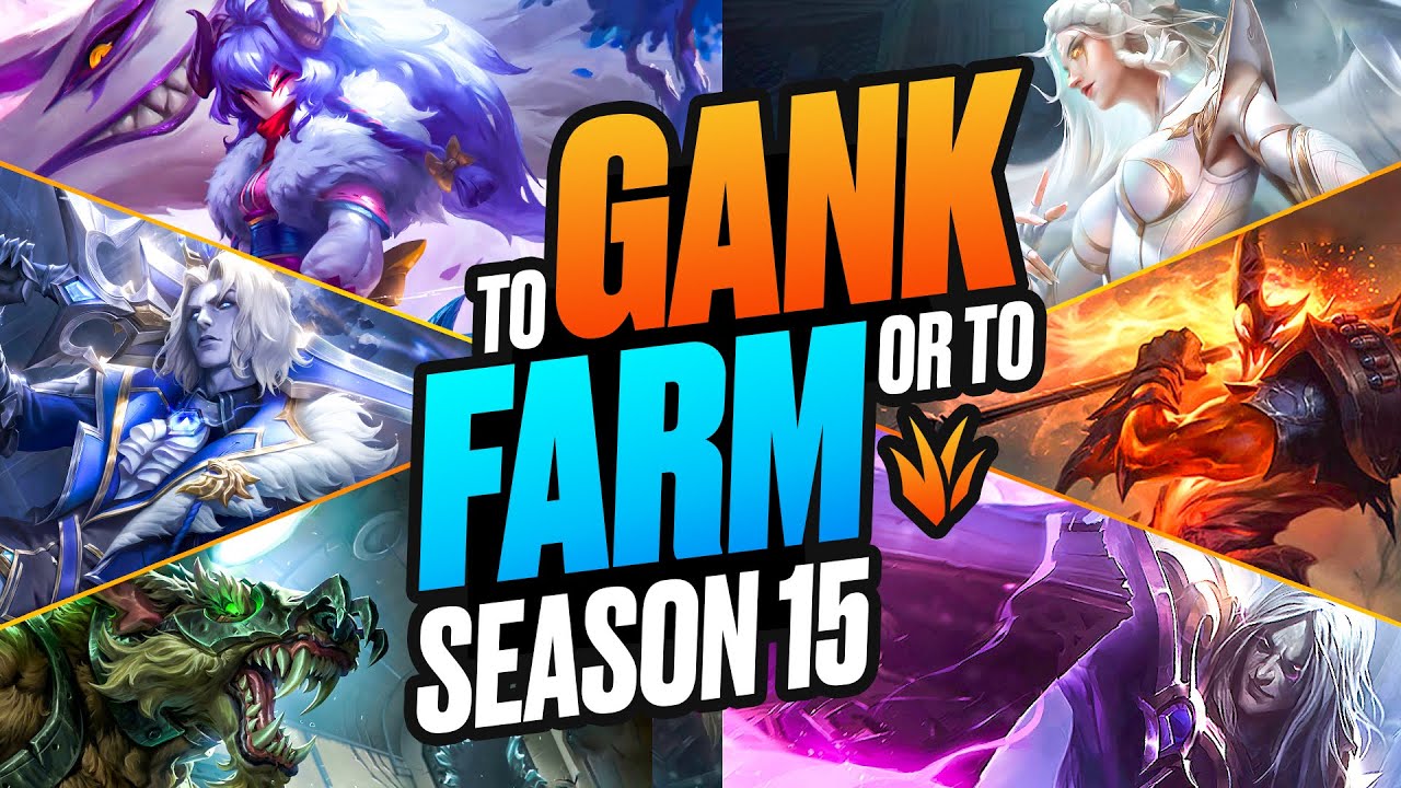 How To Jungle In Season 15: To GANK, FARM, ... Or FIGHT? - YouTube