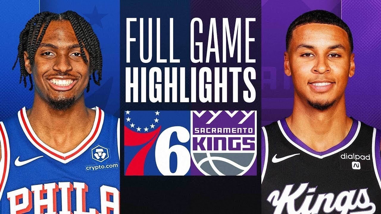 Philadelphia Sixers vs. Sacramento Kings Full Game Highlights |March 25 ...