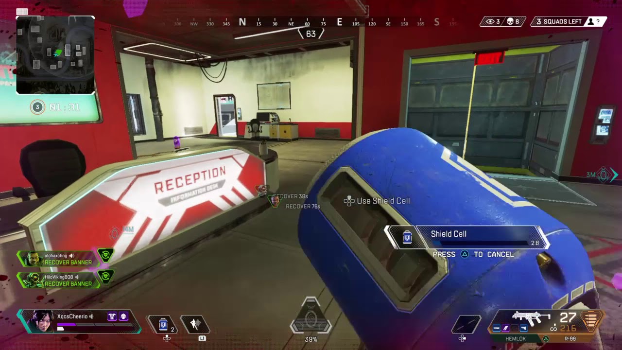 Wraith vs team then mirage - YouTube