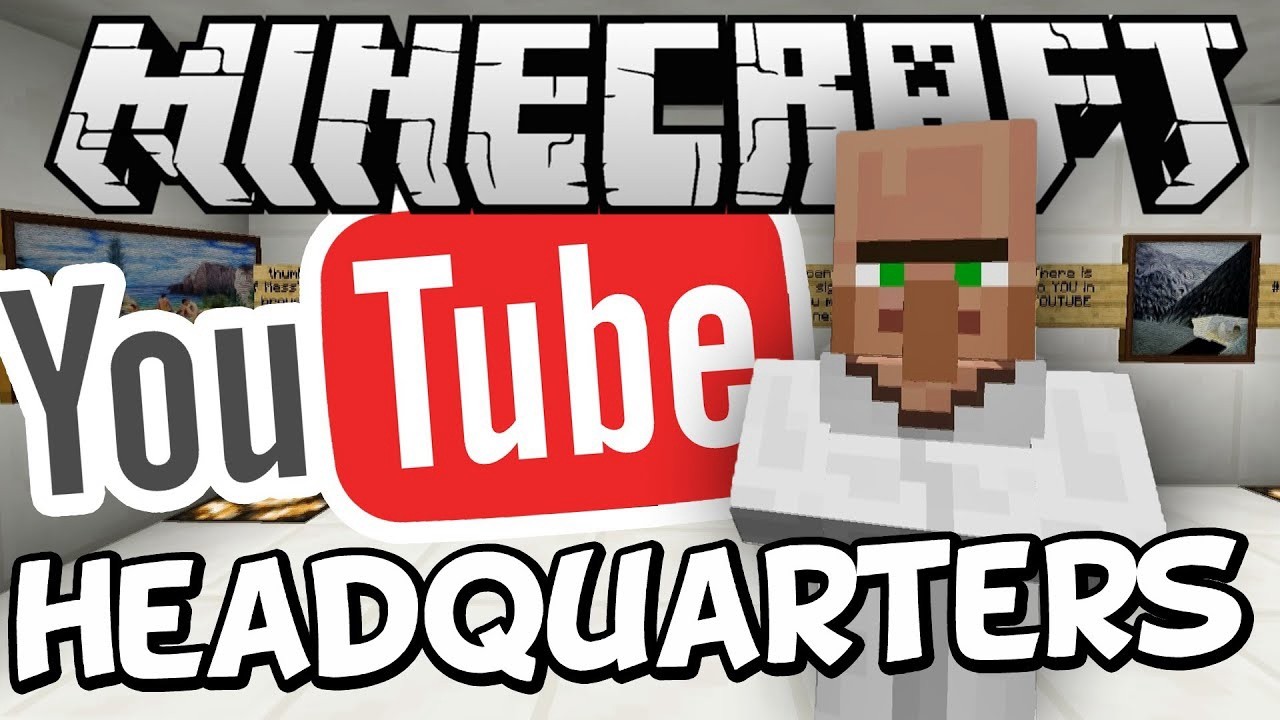 YouTube Headquarters Tour In Minecraft ! (Meanwhile...at YouTube) - YouTube