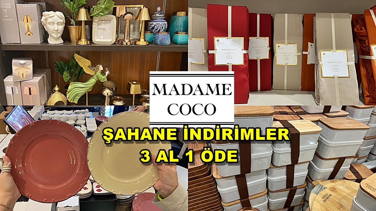 MADAME COCO'DA 5-10 TL'YE ÜRÜNLER /3 AL 1 ÖDE /BU İNDİRİMİ KAÇIRMAYIN ...