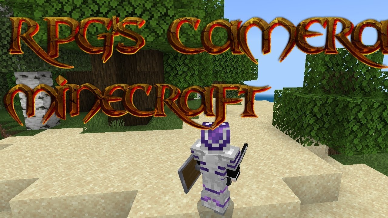 playing rpg game using camera command [Minecraft] - YouTube