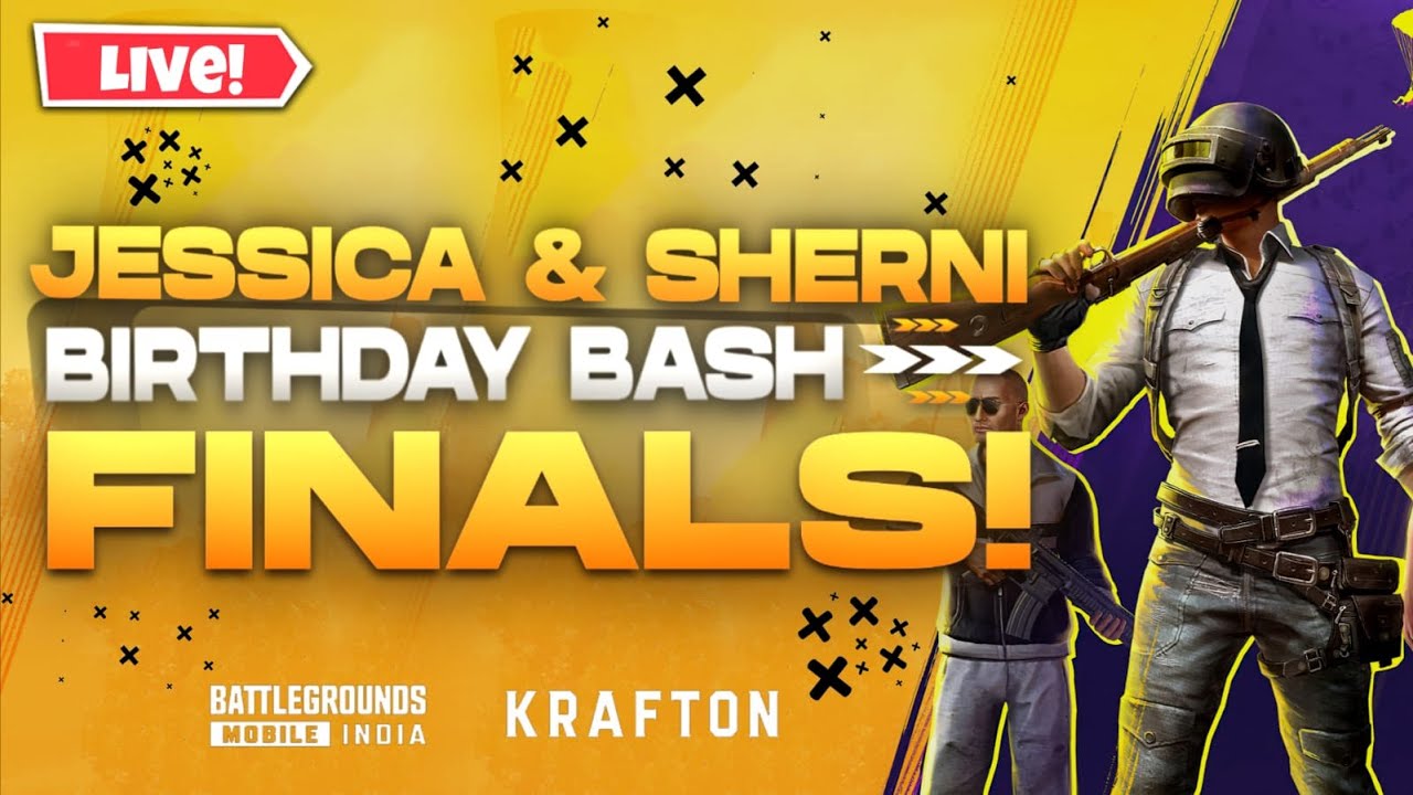JESSICA'S AND SHERNI'S BIRTHDAY BASH 6K #bgmi #esports # ...