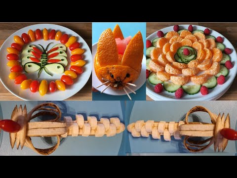 How to make beautiful Fruit cutting & Deco simple fast p37/ Deco_Idea ...