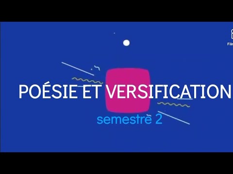 un exemple d'examen de module poésie et versification de semestre 2 ...