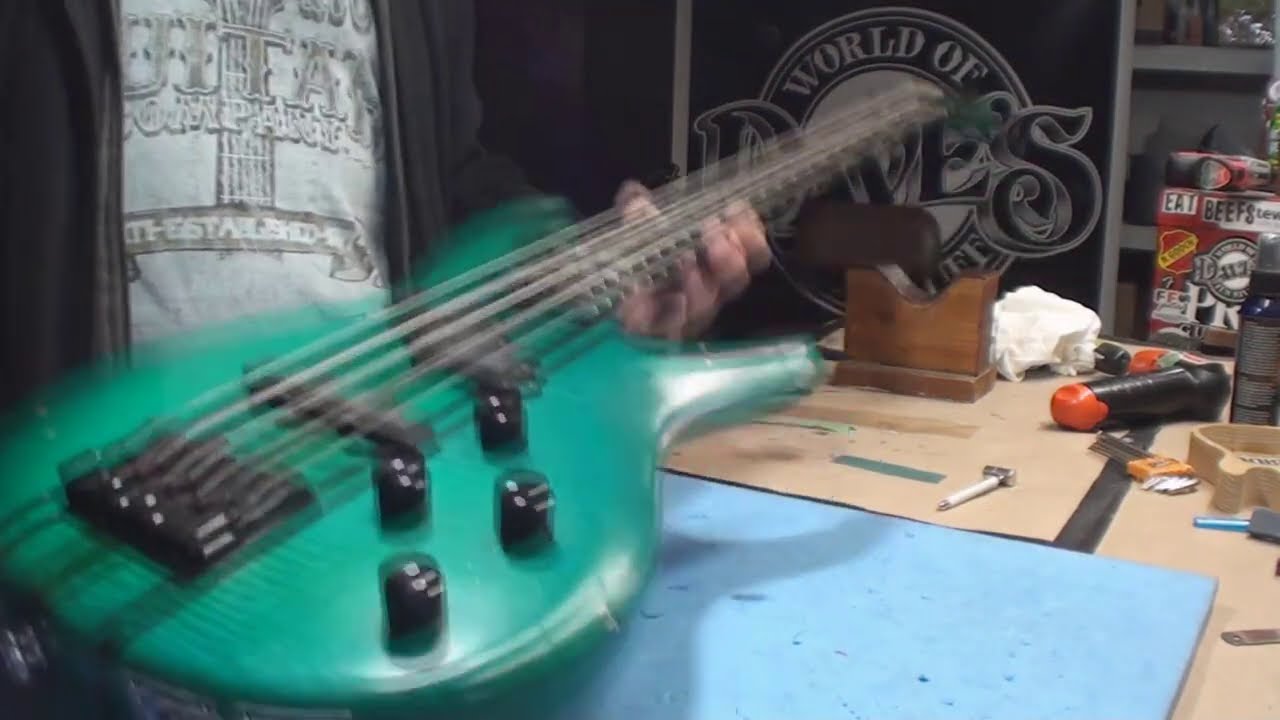 LADO Custom Bass Guitar Made in Canada - YouTube