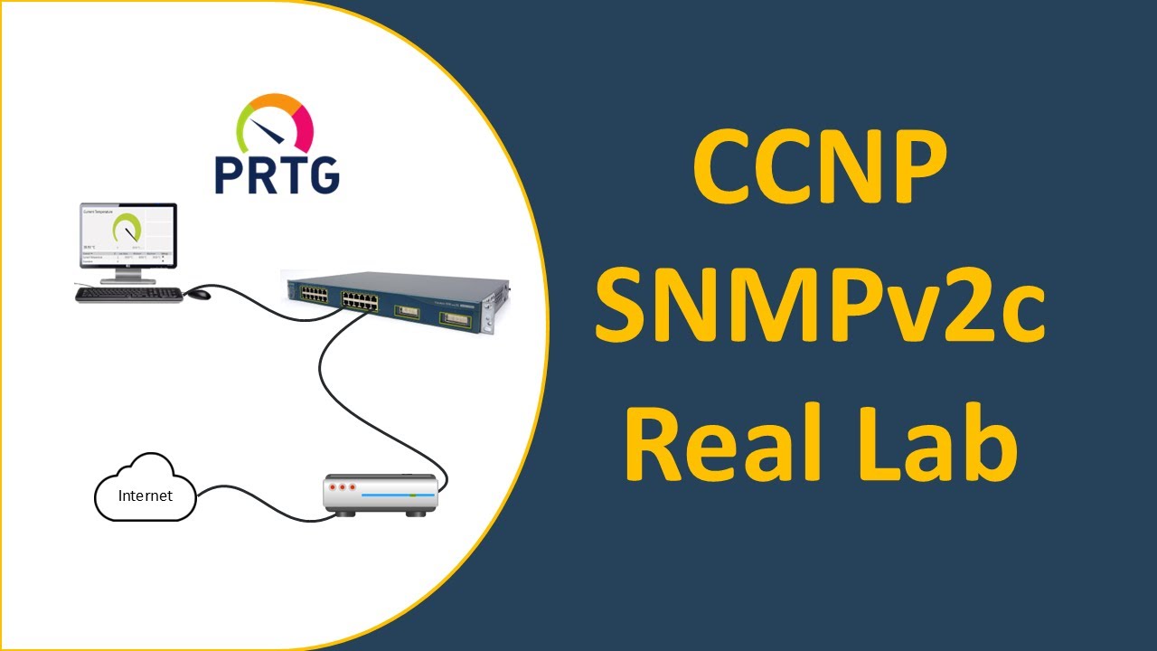 SNMP Real Lab - CCNP Enterprise - عربي - YouTube