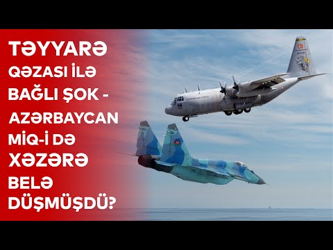 Türkiyə təyyarəsi ilə bağlı ŞOK - Azərbaycan MiQ-i də Xəzərə belə düşmüşdü