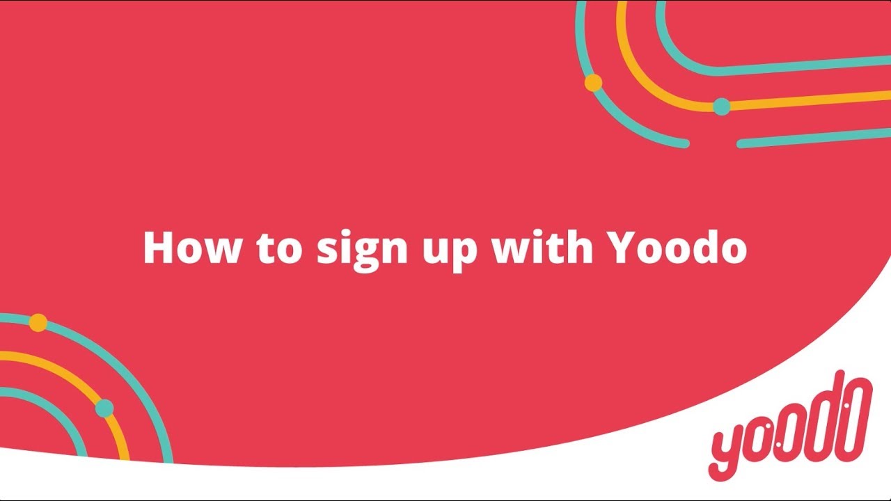 How to sign up with Yoodo - YouTube
