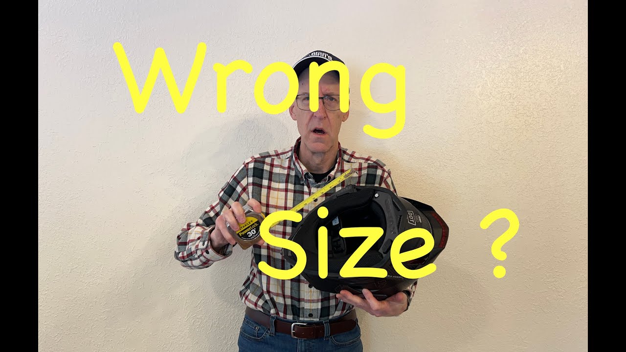 509 Delta V Commander Helmet Sizing - YouTube