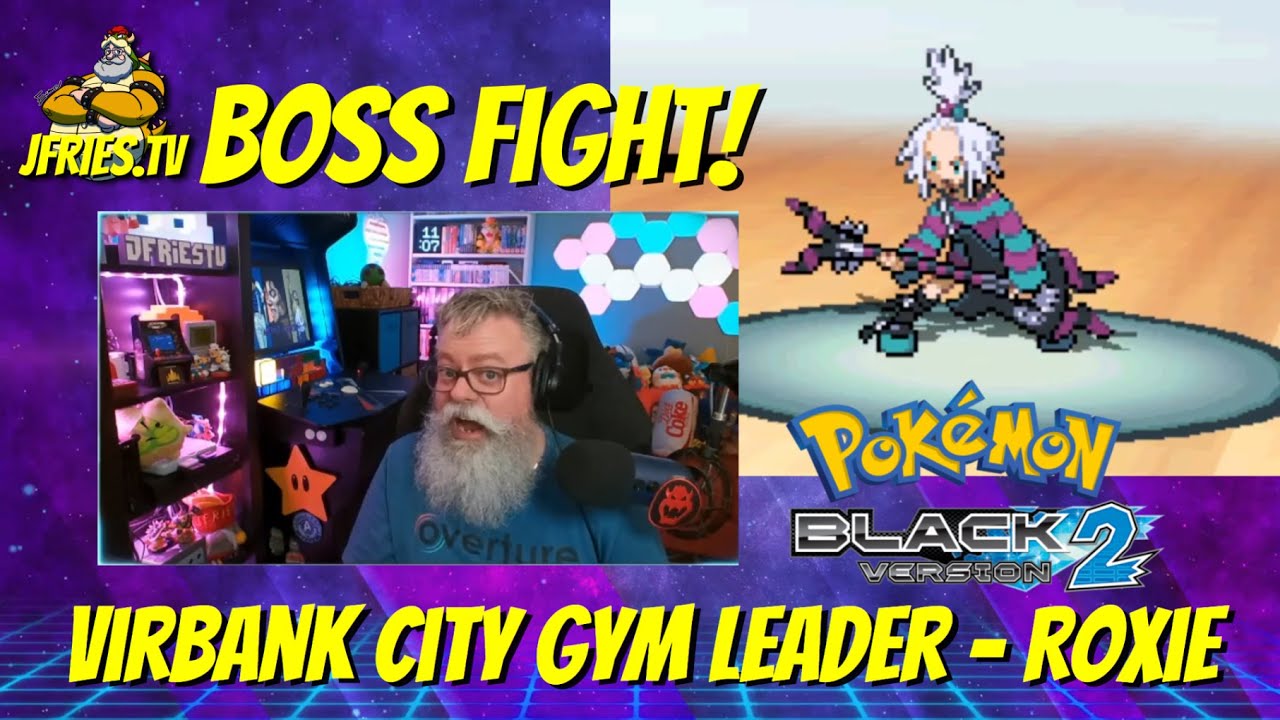 Highlight: Pokémon Black 2 - Virbank City Gym Leader - Roxie - YouTube