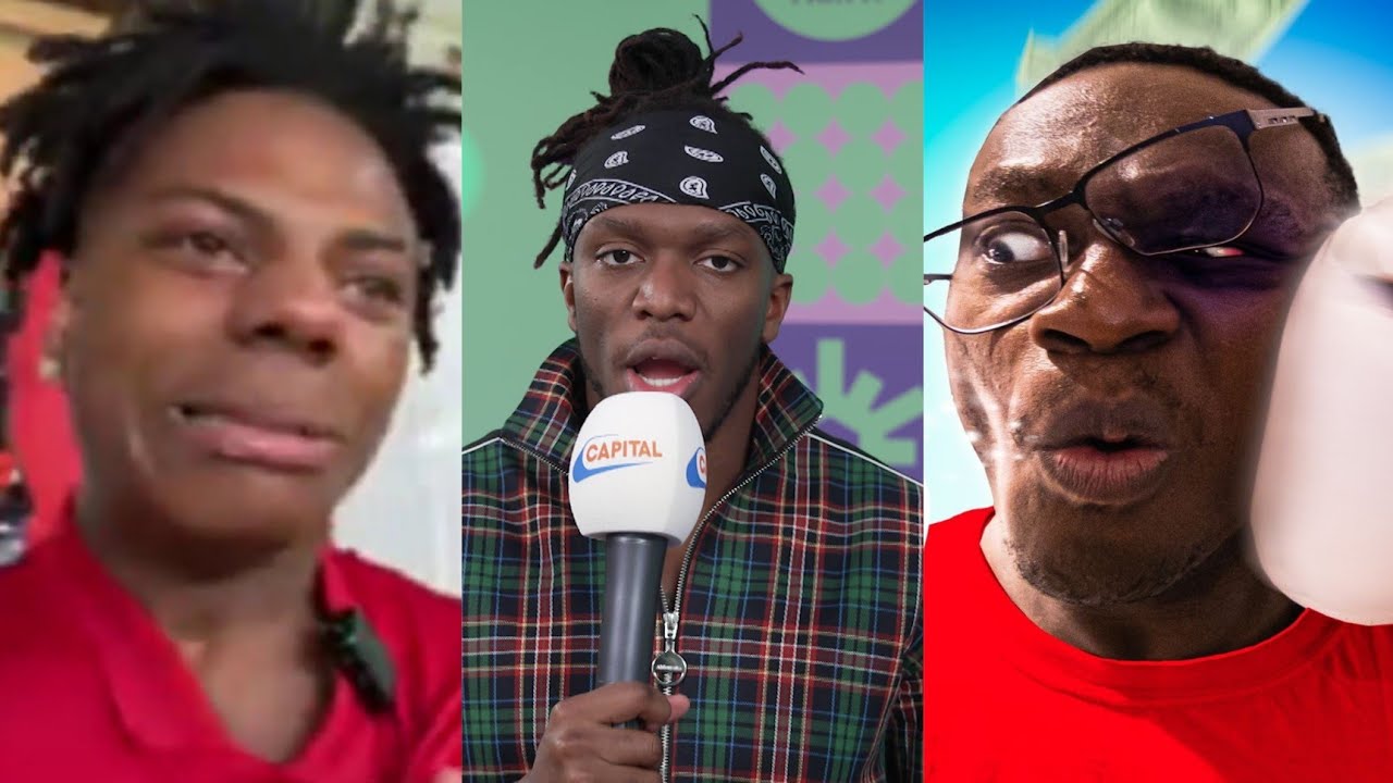 IShowSpeed Cried For Ronaldo, KSI Make Fun Of Speed, KSI vs Speed, Deji ...