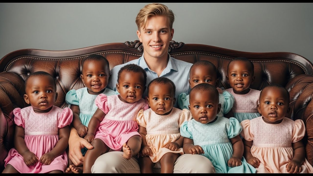 In 1979, He adopted Nine black Girls — See How They Are Now, 46 Years ...