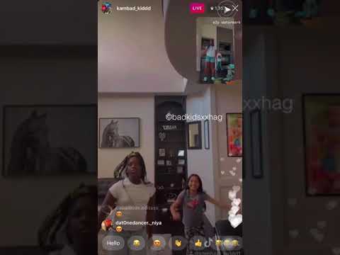 Kam + Alisson doing TIKTOK dances👯‍♀️💗
