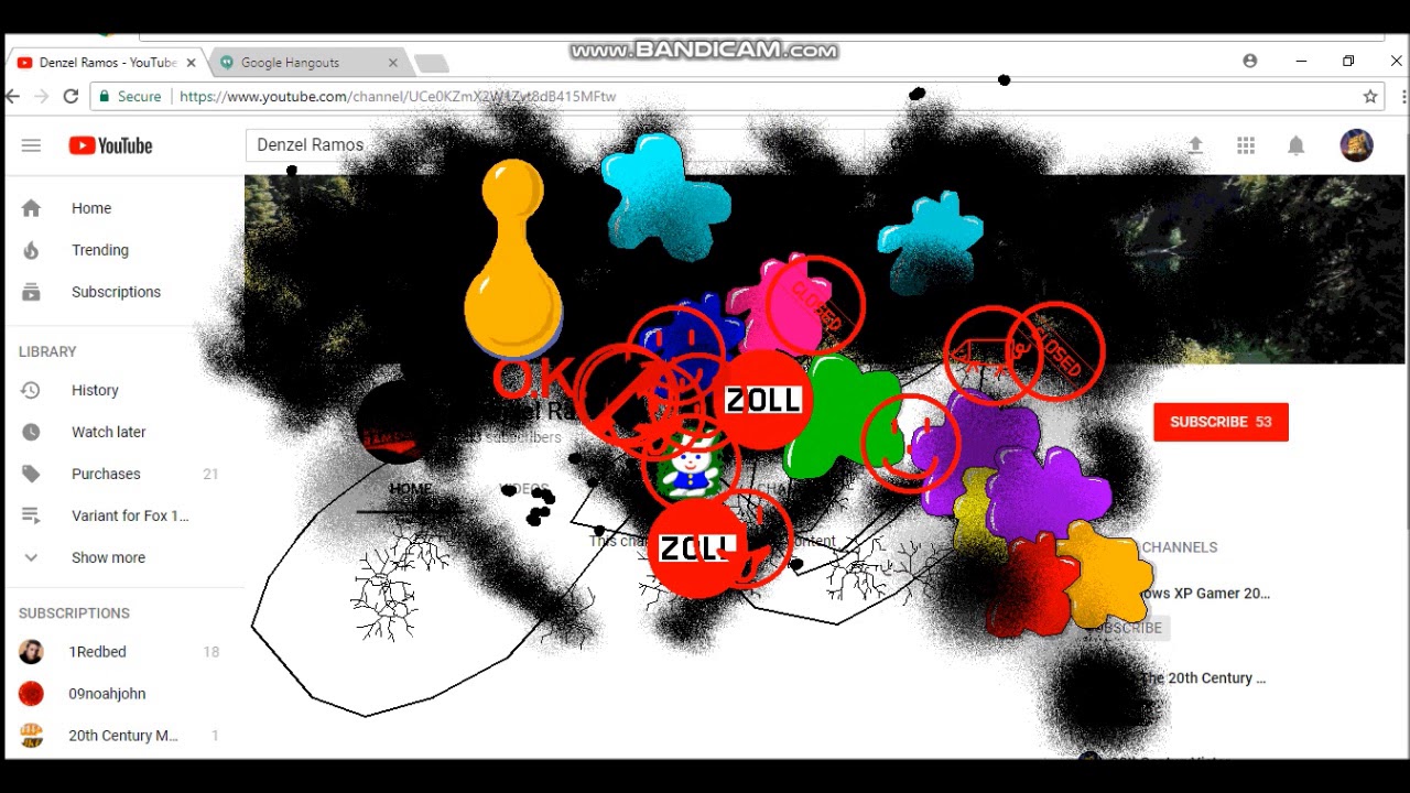 Destroying Denzel Ramos's channel - YouTube