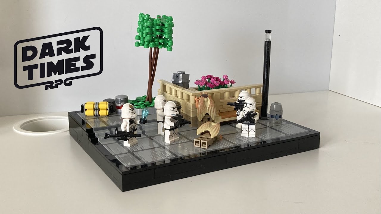 Timelapse - Lego Star Wars Naboo MOC for Dark Times RPG - YouTube