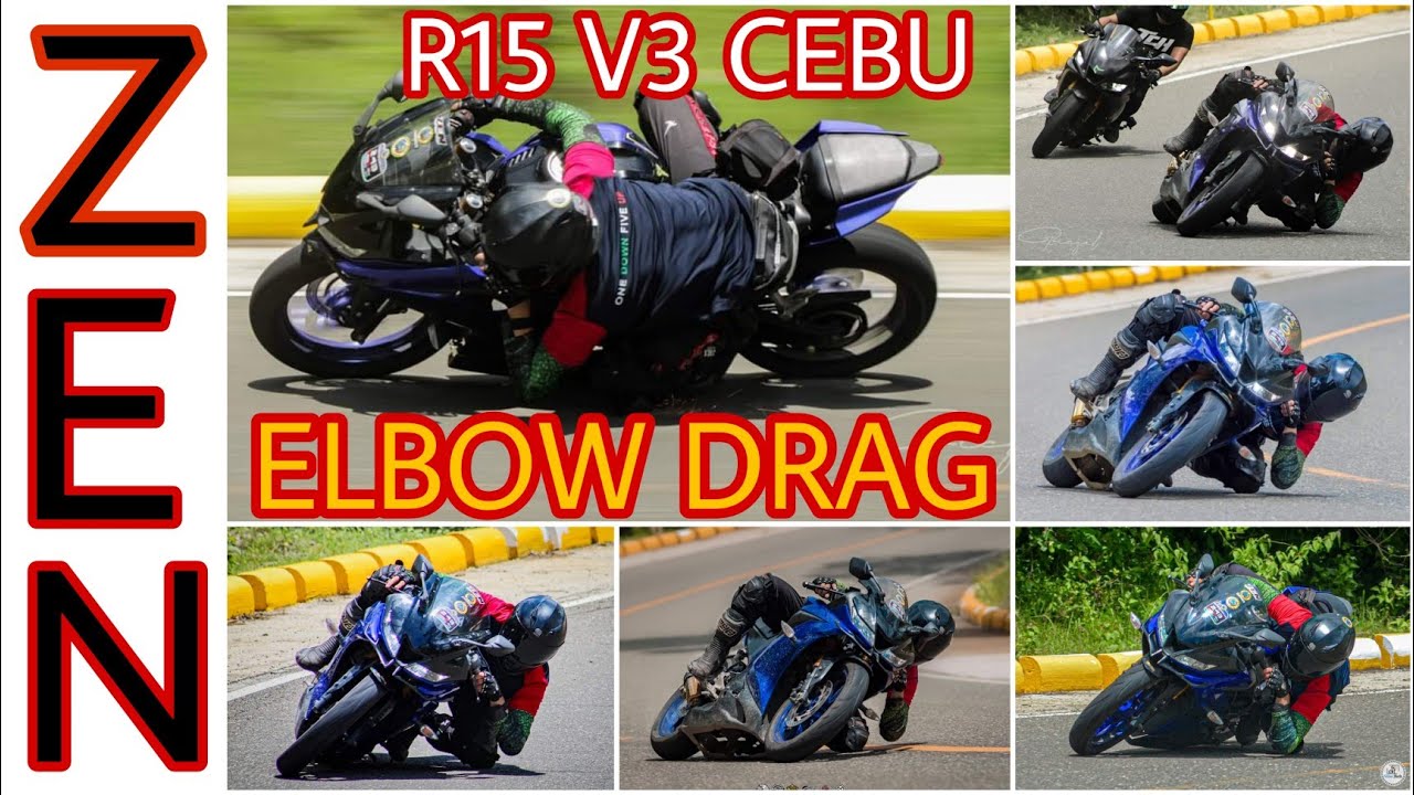 Elbow Drag Manggahan Curve TCH | YAMAHA R15 V3 ELBOW DRAG | R15 V3 CEBU ...