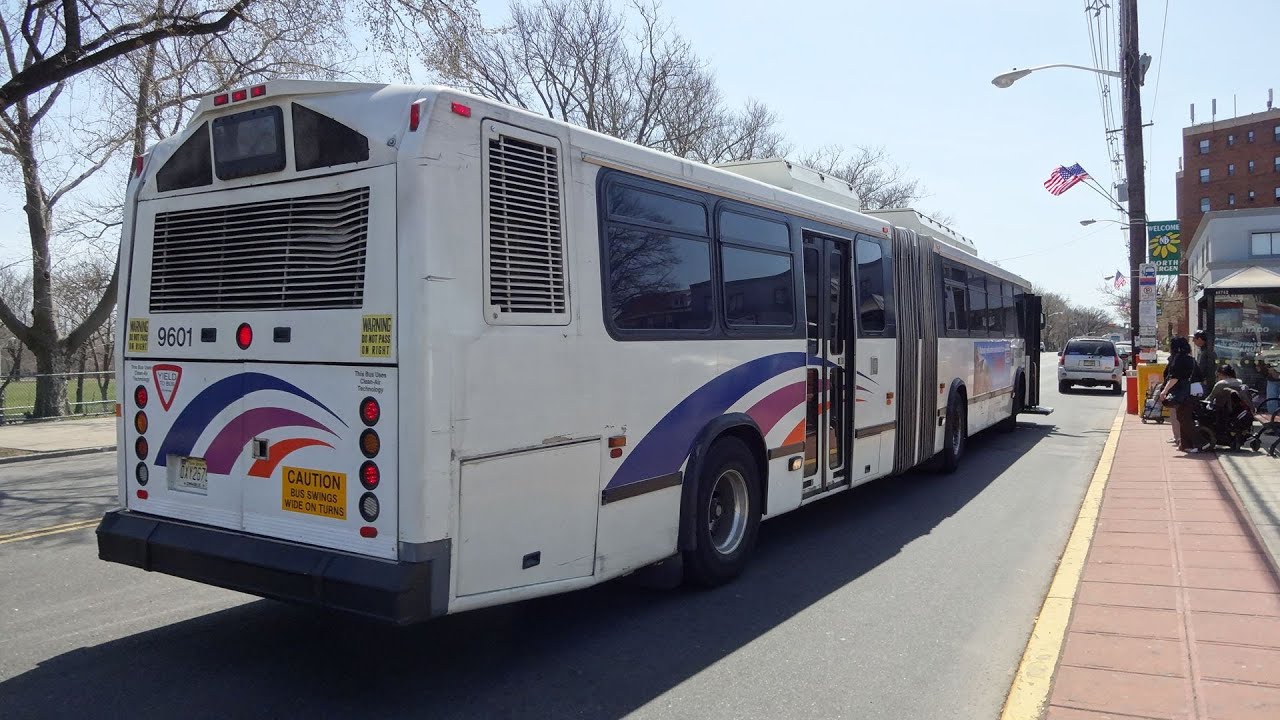 NJT Neoplan AN459 #9601 on the 156 to Englewood Cliffs (Inside) in HD ...