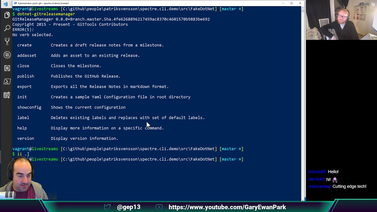 Stream 6 - Getting started using Spectre.Cli - YouTube