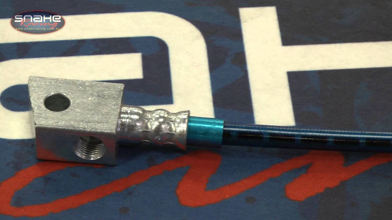 Snake Racing Braided Brake Lines - YouTube