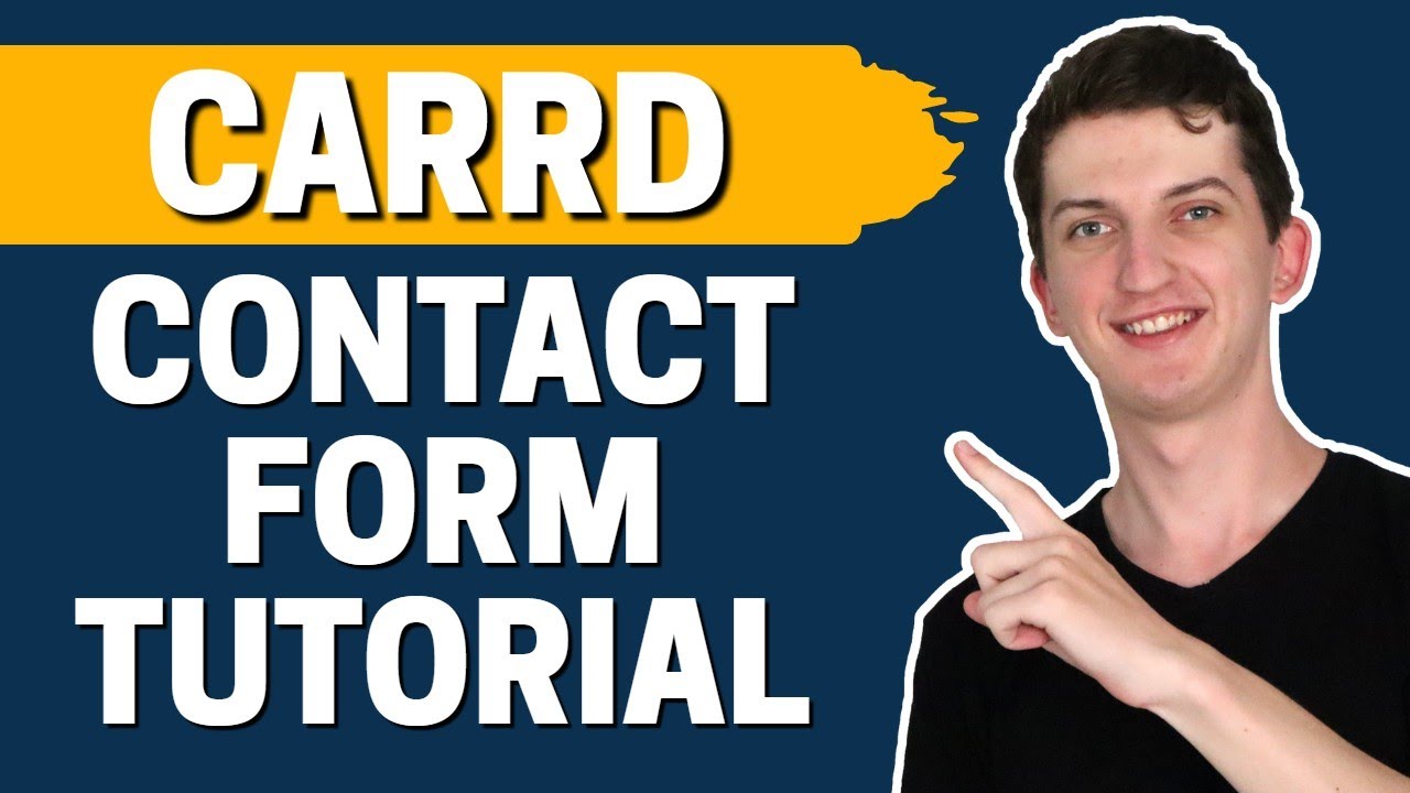 How To Add Contact Form In Carrd Co YouTube How To Add Contact Form In Carrd Co YouTube