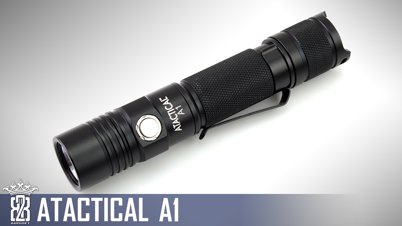 * Flashlight * ATactical A1 Taschenlampe Review | Deutsch - YouTube