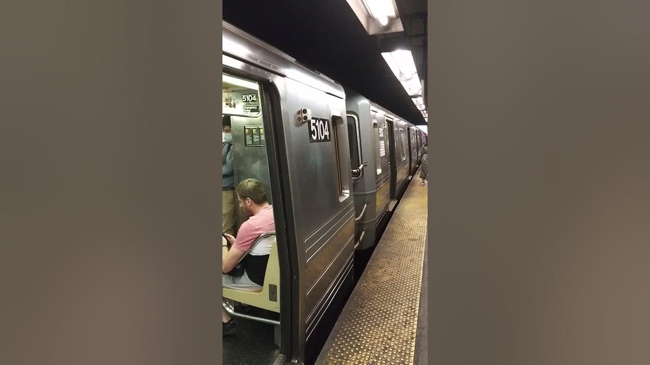 Brighton Beach Bound R68A B train entering and leaving Prospect Park - YouTube