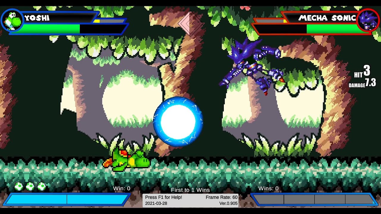 SMBZ The Game - Yoshi Hard Mode Arcade Run - YouTube