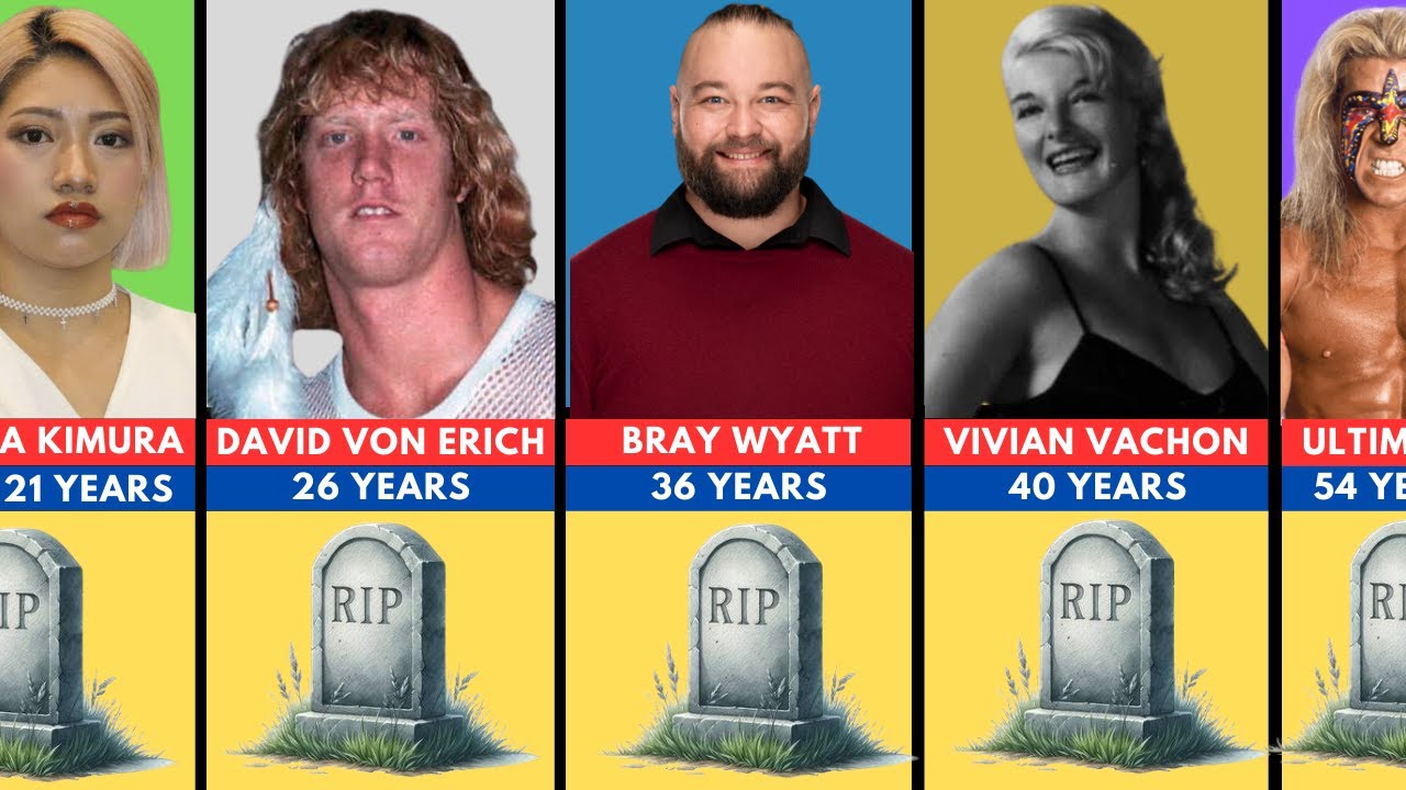 WWE Wrestlers Who Have Died | Youngest to Oldest | 1st Part - YouTube