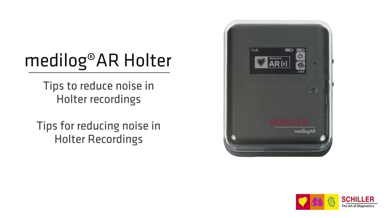 Tips to reduce noise in Holter recordings - Medilog AR Holter Recorder ...
