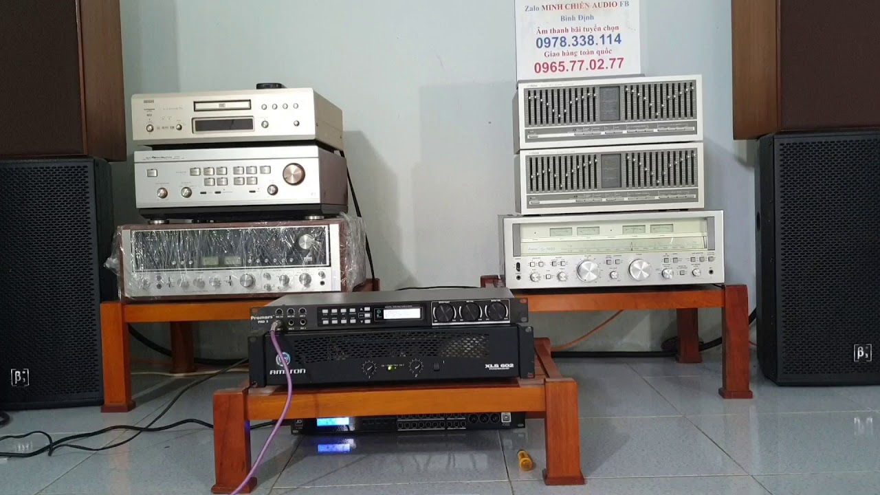 CROWN 602 (1300W) E TEST GỬI BÁC 20/2/2020 - YouTube