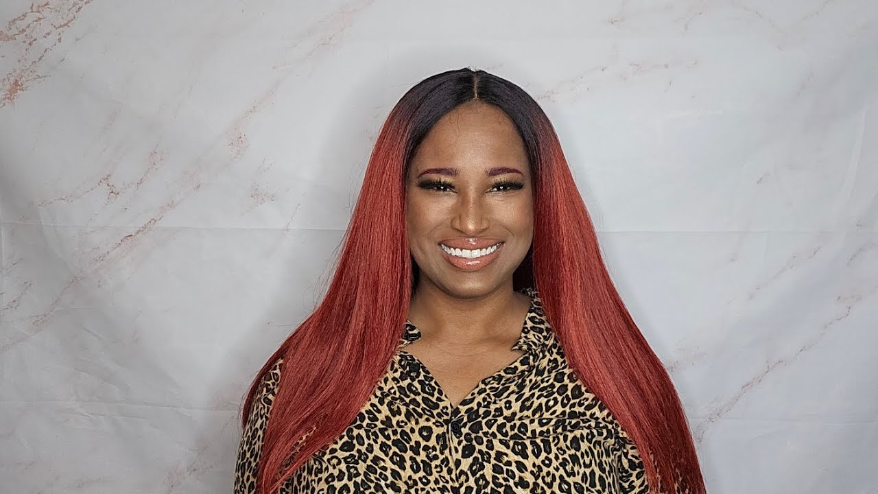 Monet - Human Hair Blend Lace Front Wig By Laude & Co. - YouTube