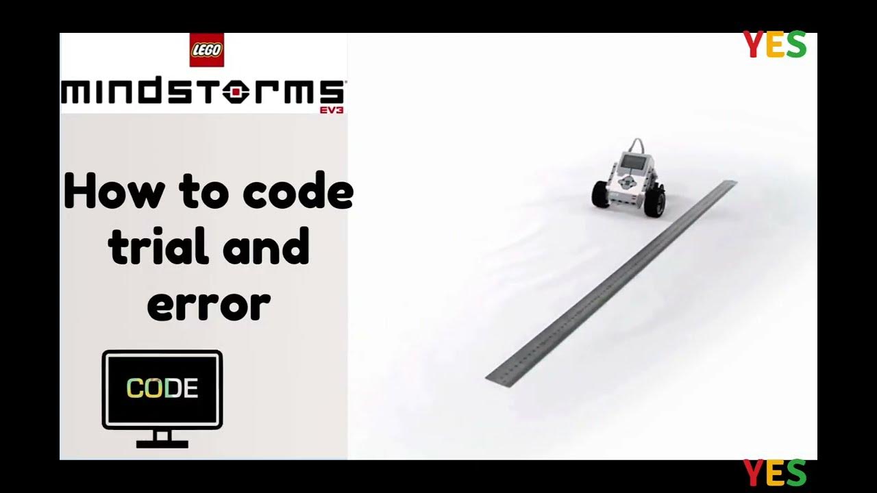 LEGO Mindstorms EV3 Robot Trainer Tutorial: How to code trial and error ...