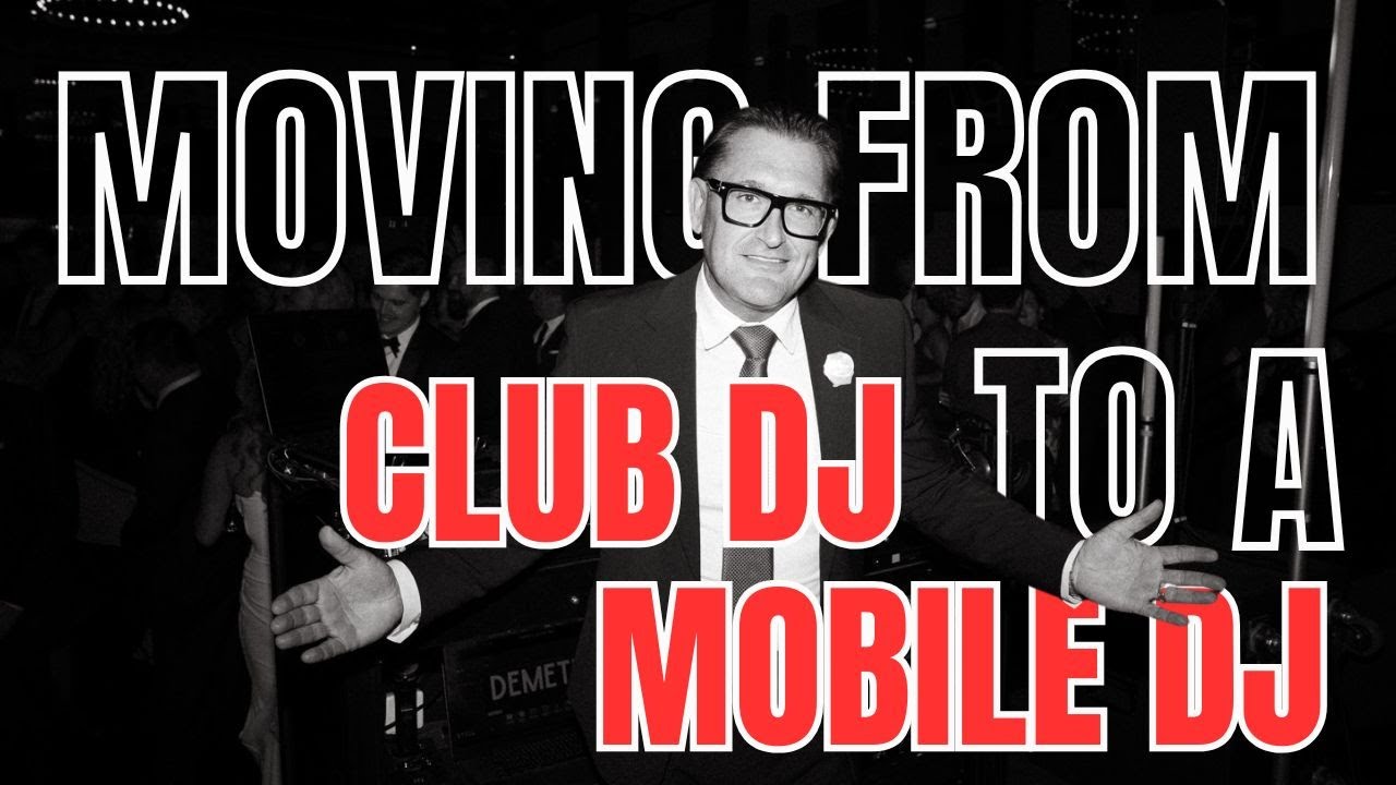 Moving from being a CLUB DJ to MOBILE PARTY DJ - YouTube