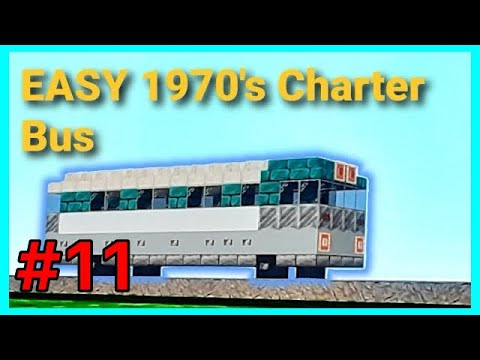 EASY 1970's Charter Bus Tutorial ][ Minecraft Vehicles #11 - YouTube