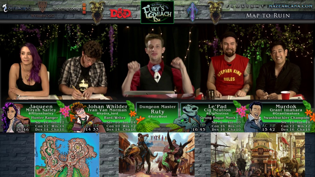 Episode 2 (part 2) - Maze Arcana: Fury's Reach w/ DM Ruty Rutenberg ...