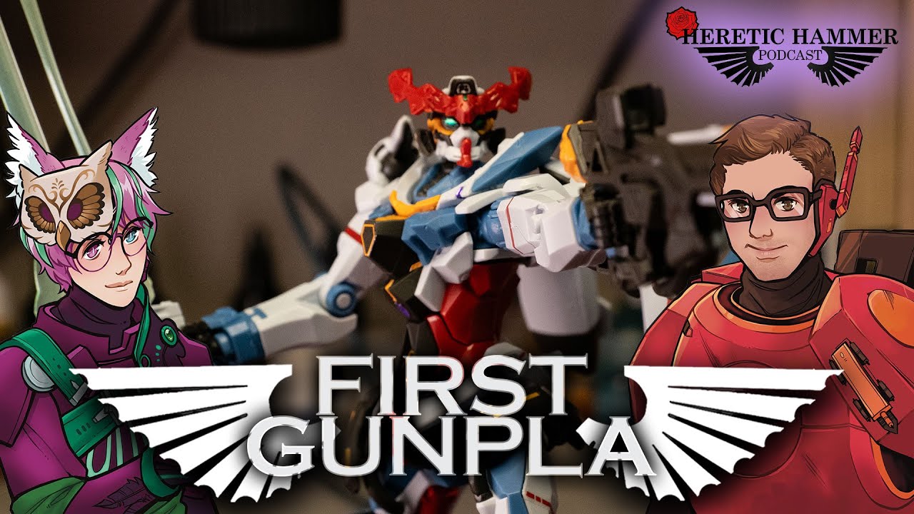 Warhammer Player Builds First GUNPLA - YouTube