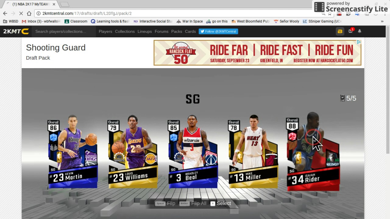 2k draft sim pt2 - YouTube