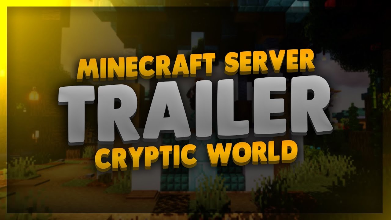 🌈Minecraft Server Trailer #23 Cryptic World 🔥 [COLLAB] - YouTube