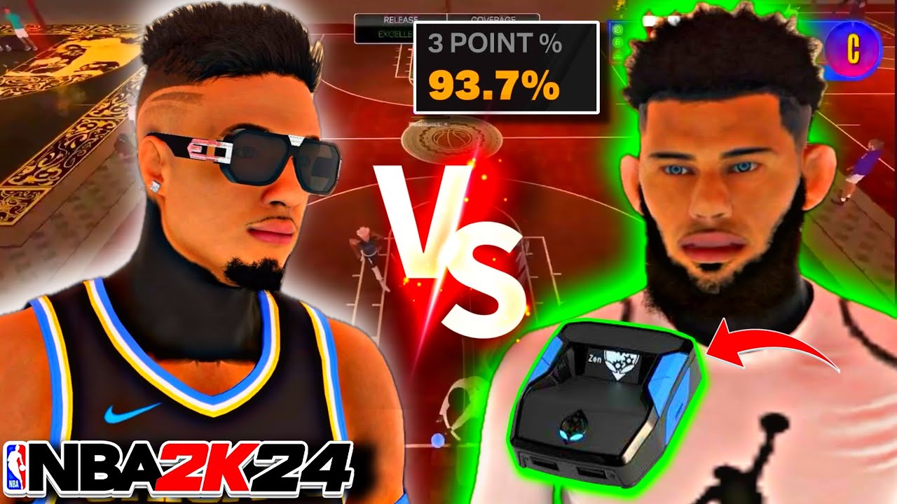 He shoot 93.7% From 3pt And Uses A Zen So I Played him On NBA 2K24…😳 ...