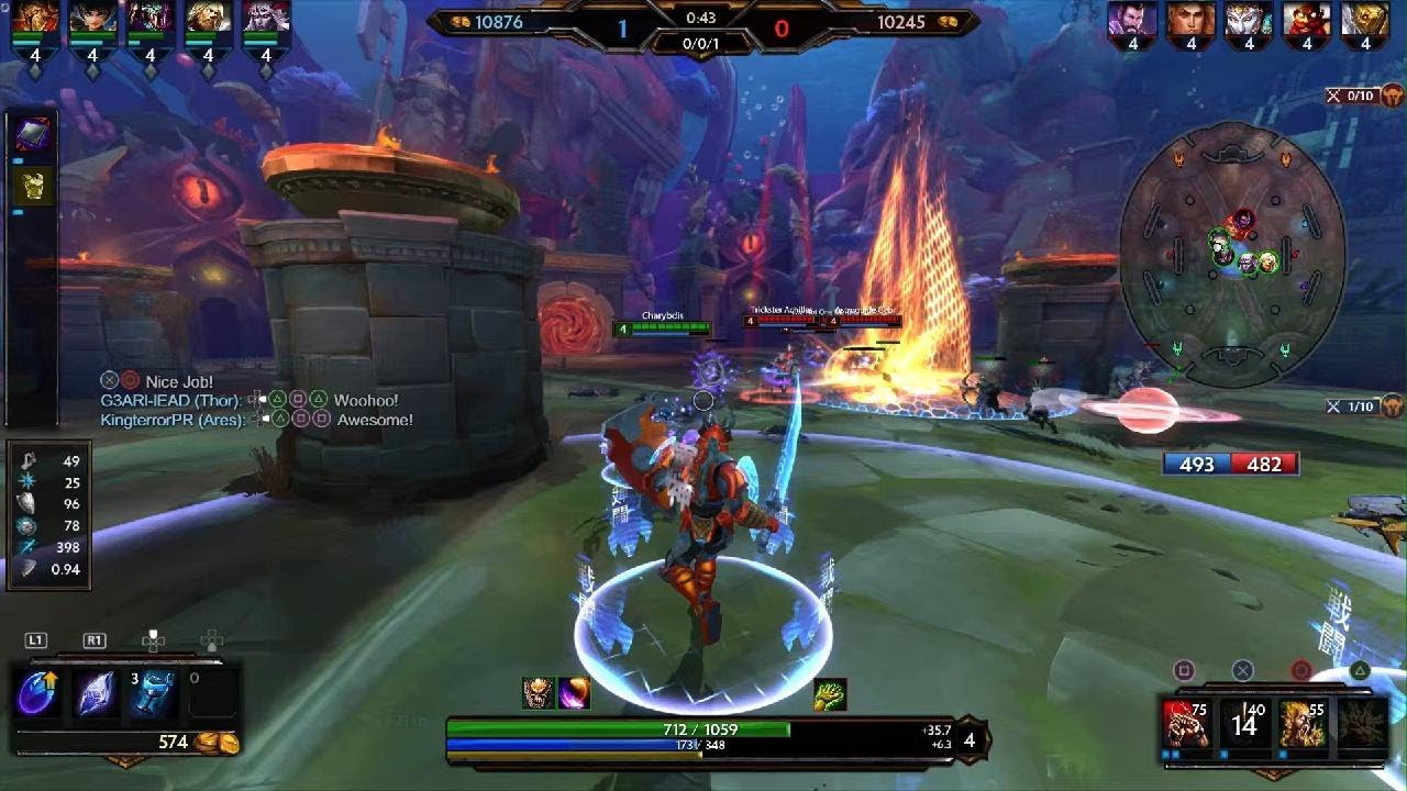 Ares arena abecedario smite - YouTube