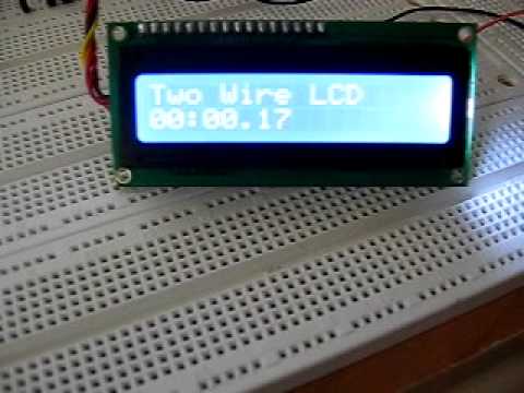 2 Wire Serial Interface with ATMEGA128 - YouTube