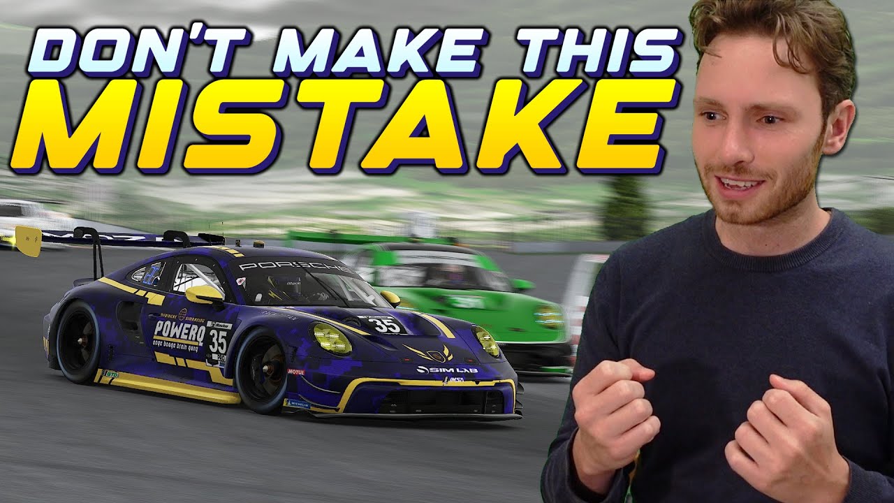 My BIGGEST Sim Racing Mistake! - YouTube