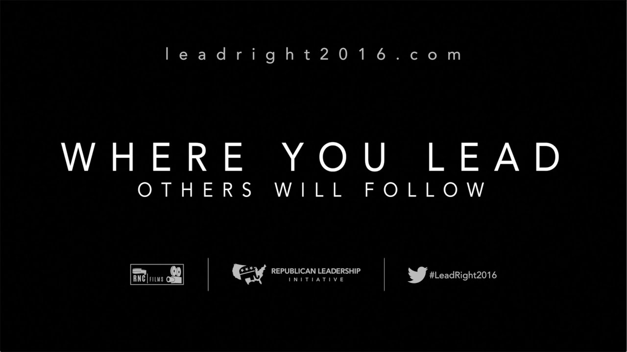 Where You Lead, Others Will Follow - YouTube