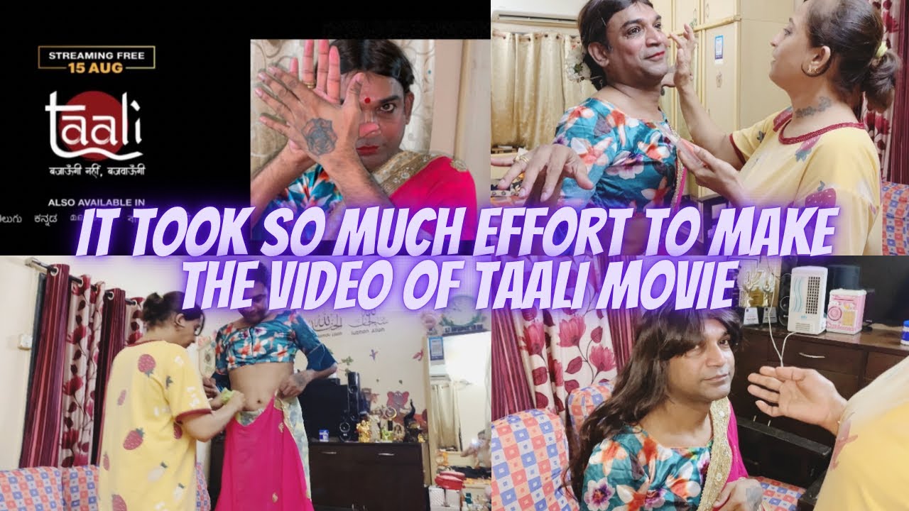 Making taali movie teaser / ek minute ke video ke liye itna mehnat ...