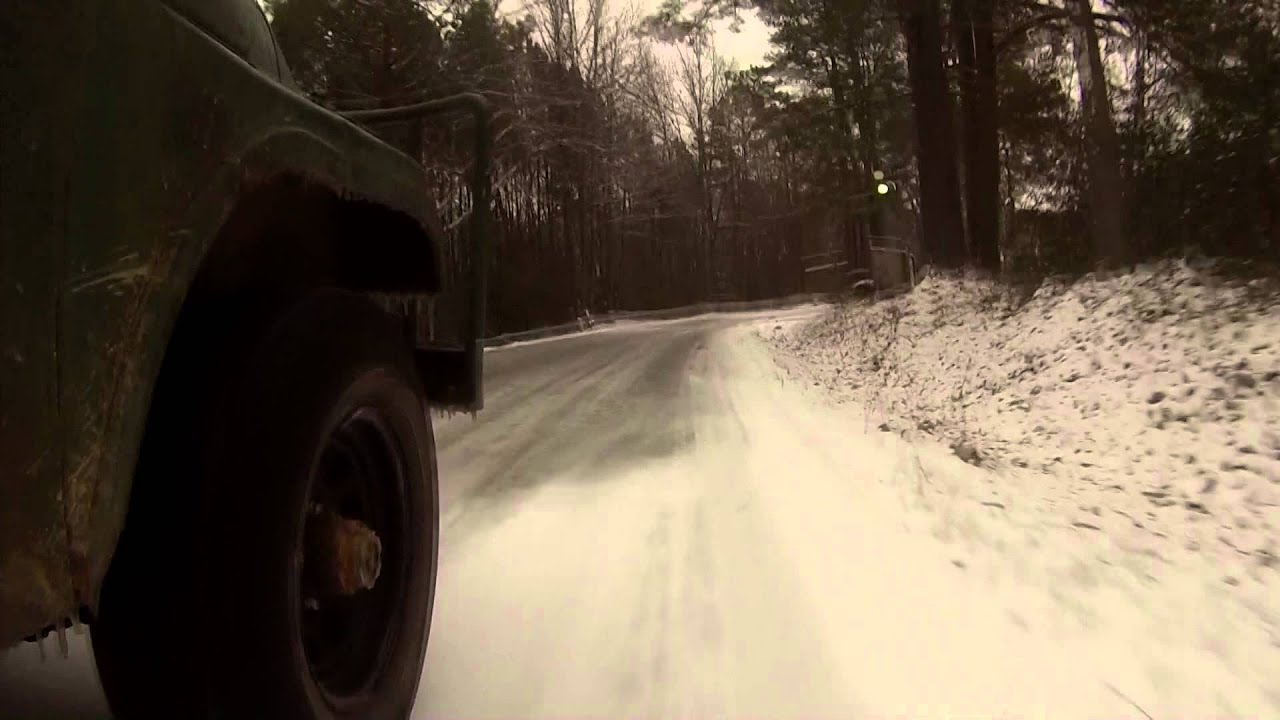 Willys CJ5 in Alabama snowpocalypse - YouTube